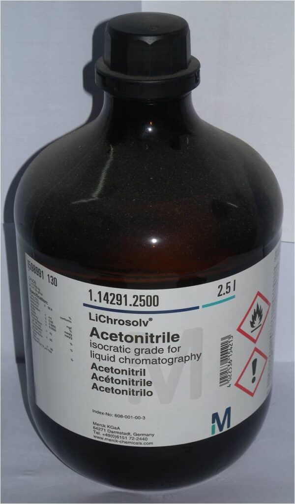 Acetonitrile HPLC - Công Ty TNHH Cung Ứng Vật Tư Hòa Phát